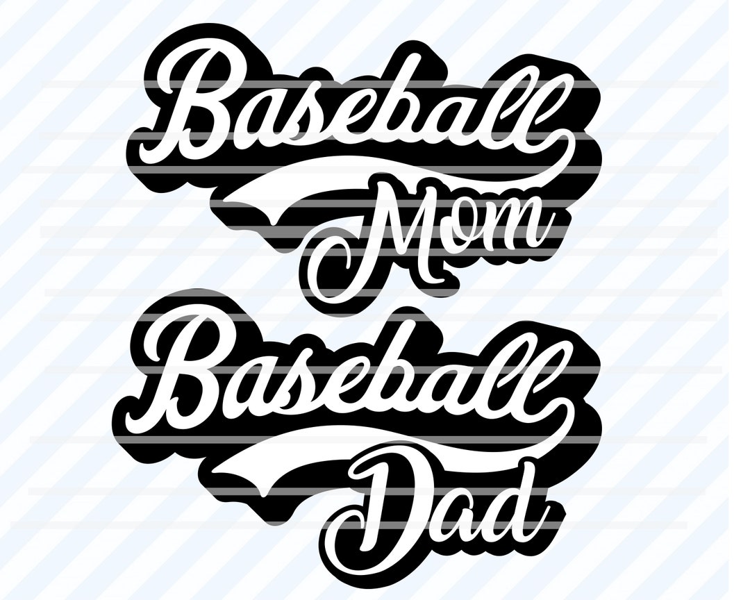 Baseball Mom SVG Bundle Baseball Dad SVG, Files for Cricut Baseball Svg ...