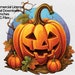Fall Pumpkins Clipart, Fall Jack O Lantern Pumpkin PNG File ...