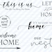 Welcome Sign SVG Bundle, Quotes Svg File for Cricut, Sayings Vector Art ...