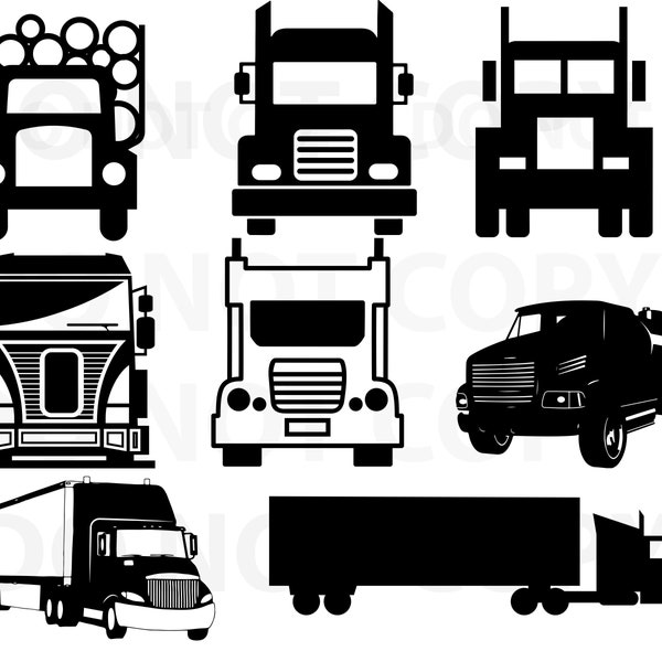 Mack Truck Svg - Etsy