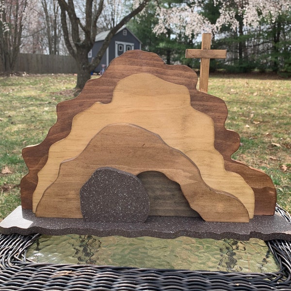 Large Empty Tomb Scene - Etsy