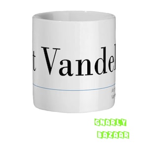 Art Vandelay Mug Architect George Costanza 90s TV Gift - Etsy