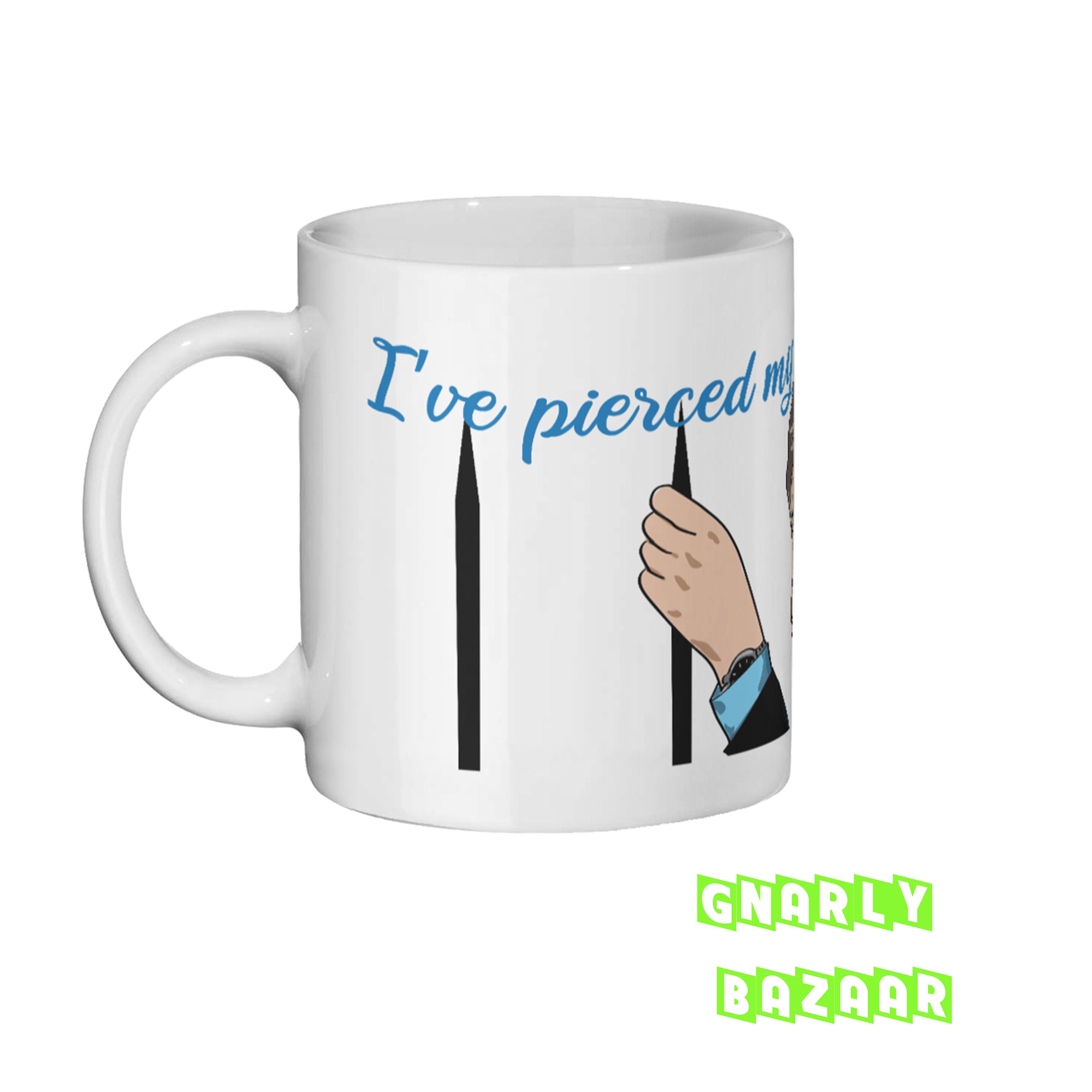Alan Partridge Funny Foot on A Spike Mug Secret Santa Gift Christmas ...