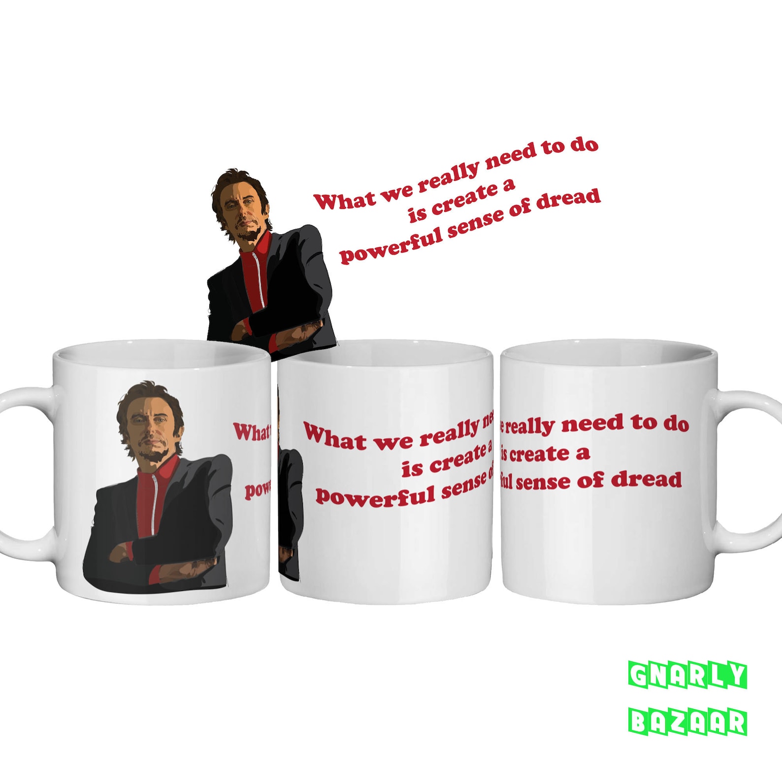 Super Hans Powerful Sense of Dread Peep Show Funny Mug Gift - Etsy