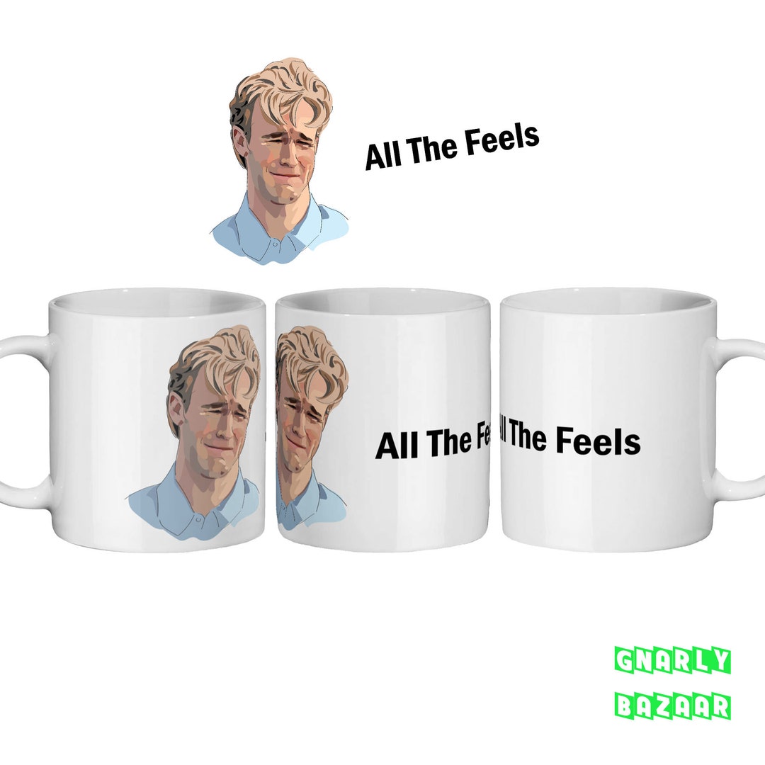 Dawson Crying Dawson's Creek Cryface Feelings Quote Funny Mug Gift ...
