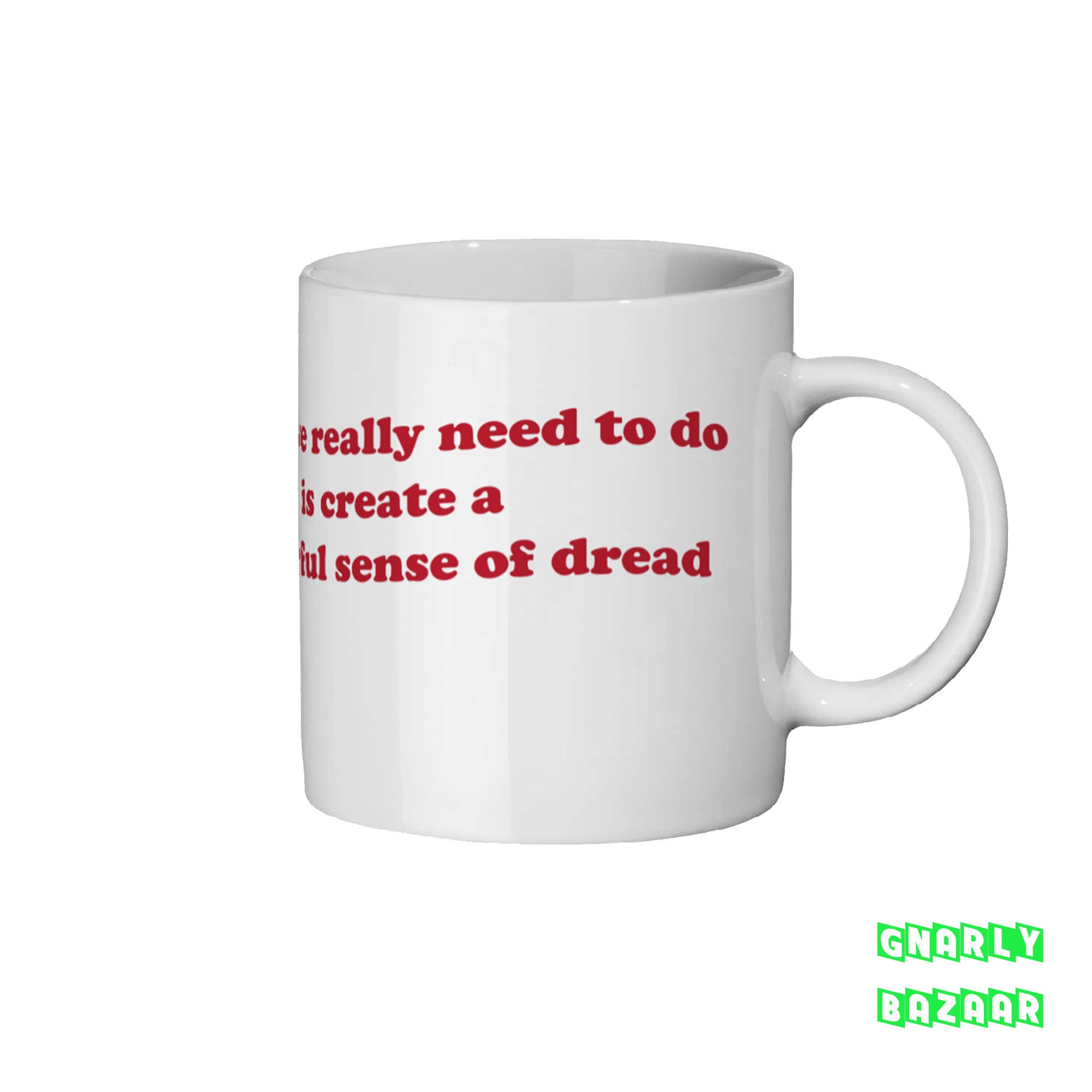 Super Hans Powerful Sense of Dread Peep Show Funny Mug Gift - Etsy UK