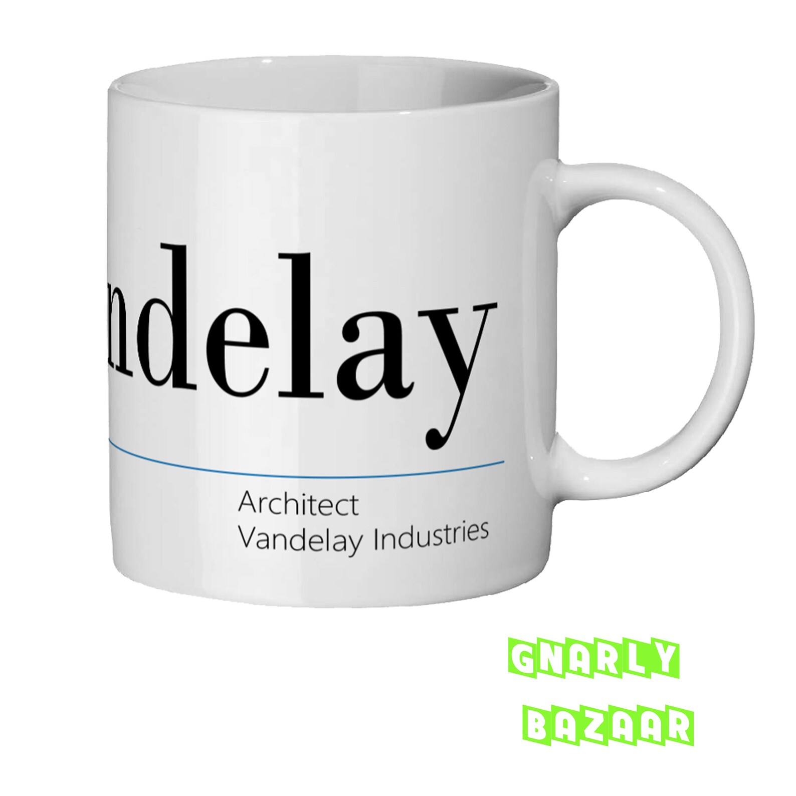 Art Vandelay Mug Architect George Costanza 90s TV gift | Etsy