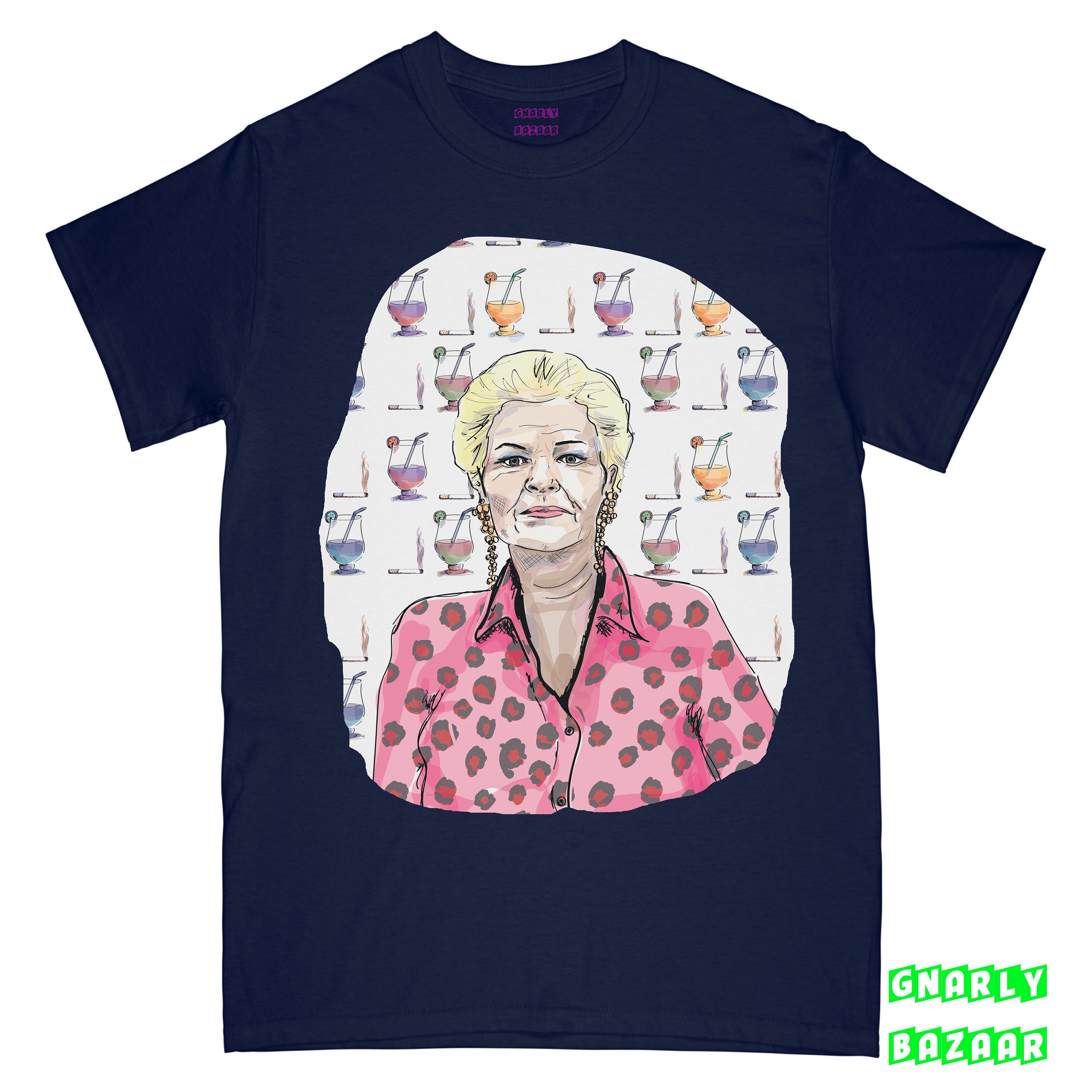Pat Butcher Eastenders T Shirt British Soap Telly Gift Hand - Etsy
