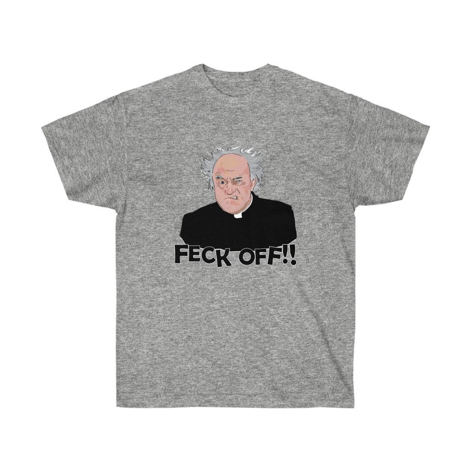 Father Ted Father Jack Feck off Tee - Etsy Singapore