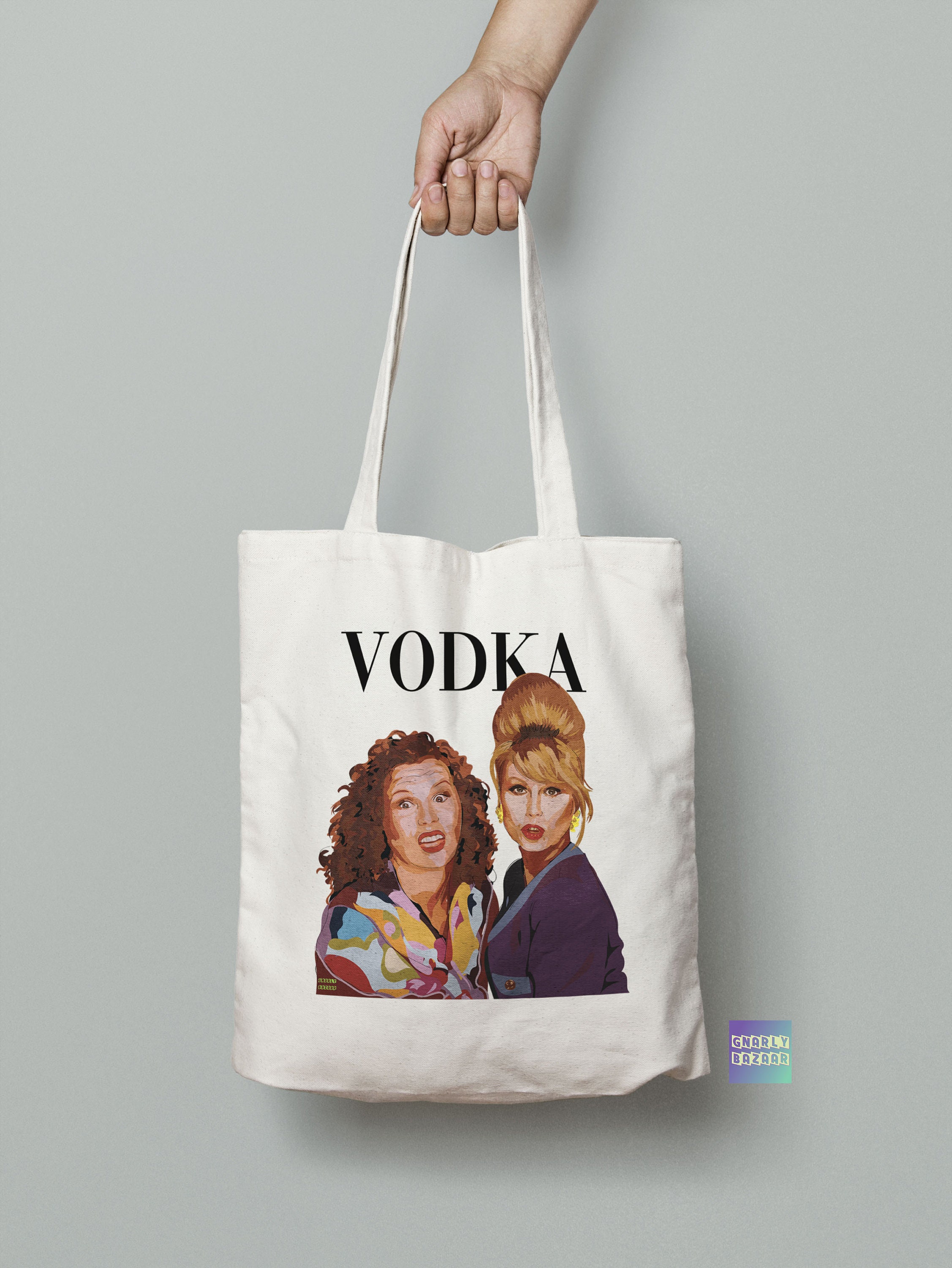 Ab Fab Eddie Patsy Vodka Vogue Eco Tote Bag Christmas Stocking - Etsy UK