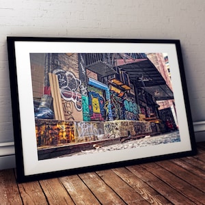 New York City Graffiti Alleyway Photo Print by Paul Brake, NYC Photo ...