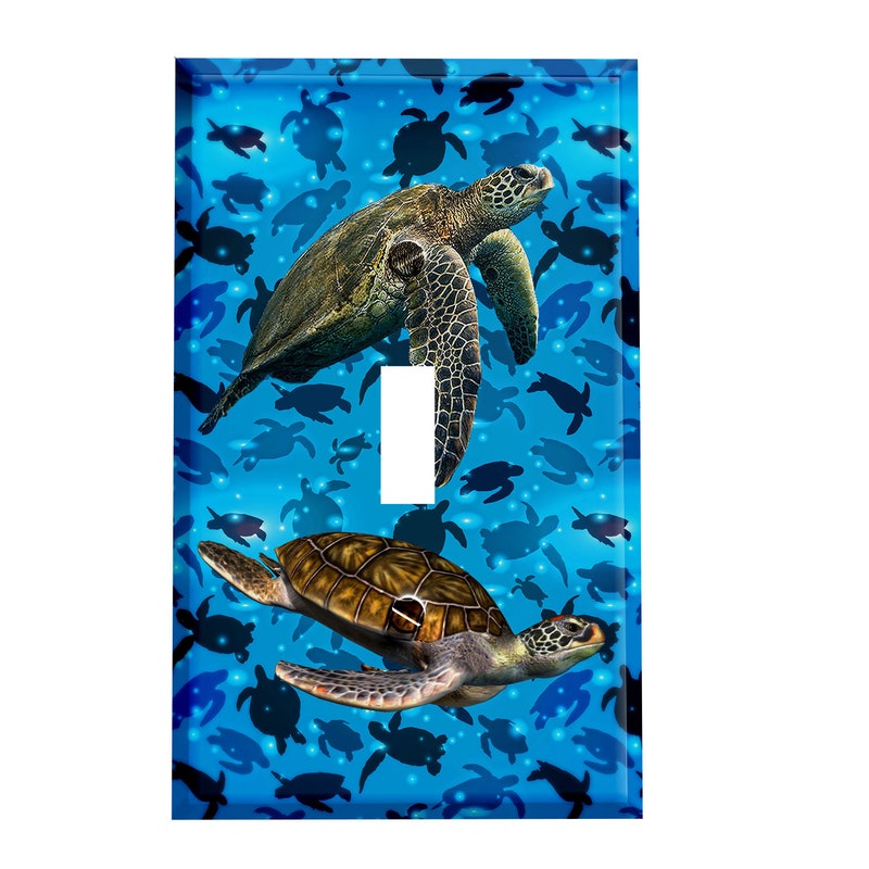 Sea Turtle Light Switch Cover - Etsy