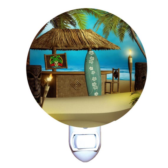 Tiki Beach Bar Light