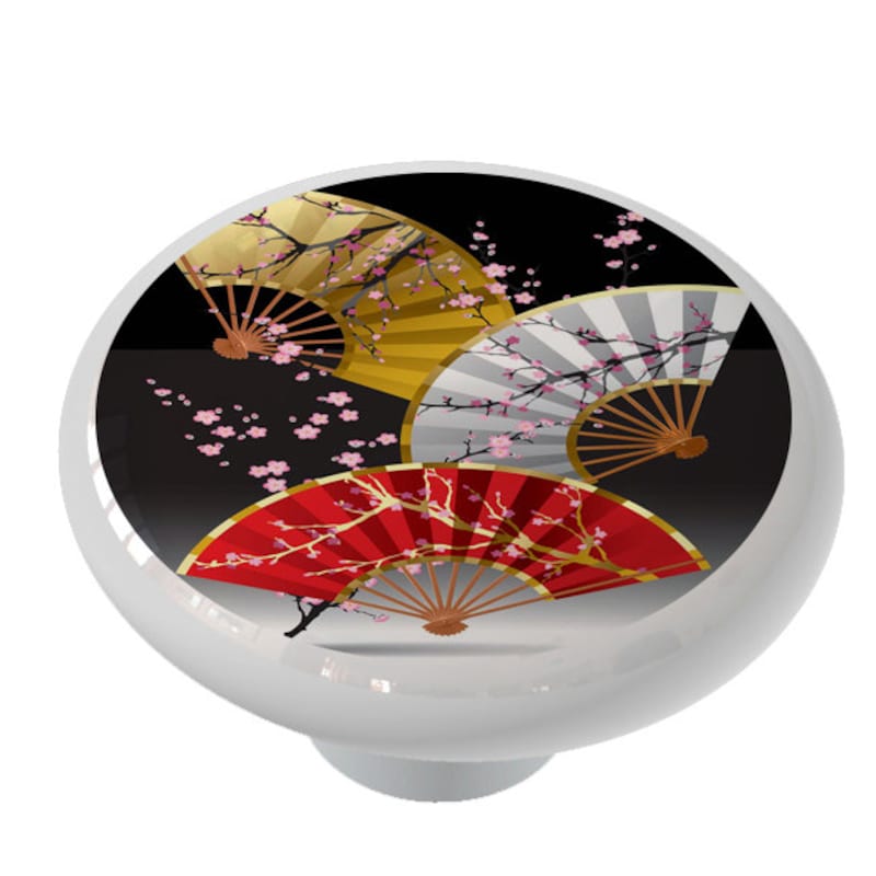 Ceramic Fan Pulls - Etsy