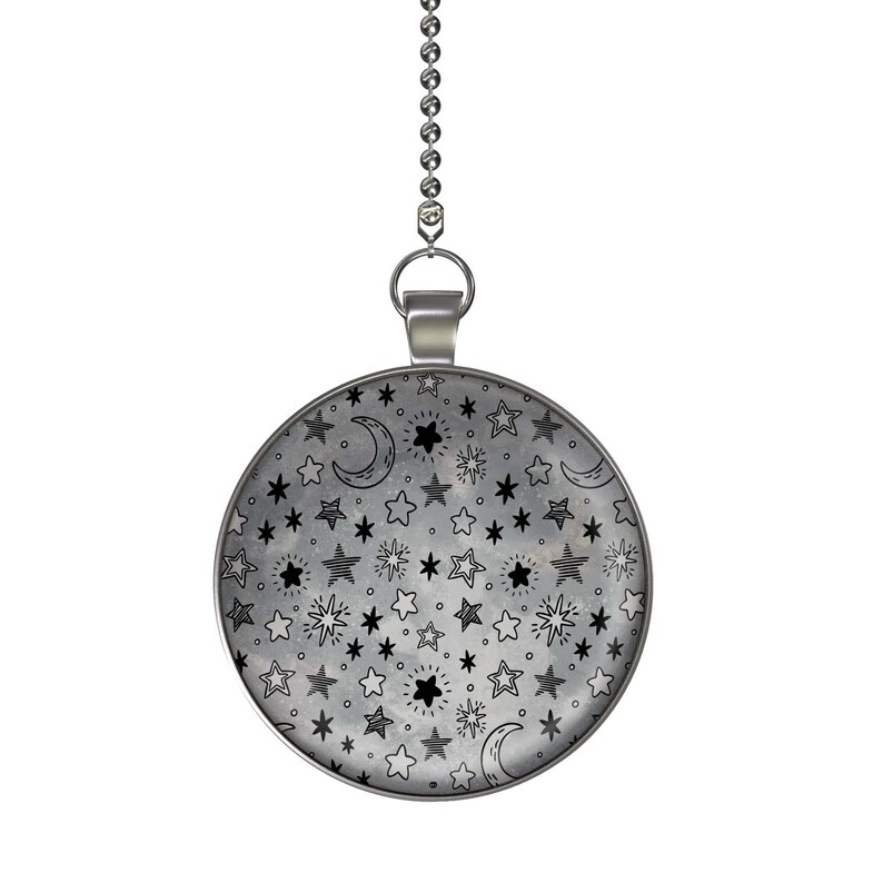 Celestial Stars and Moons Glow in the Dark Ceiling Fan / Light - Etsy