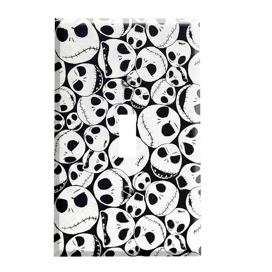 Jack Skellington Faces Decorative Switch Plate Cover / Outlet Cover ...