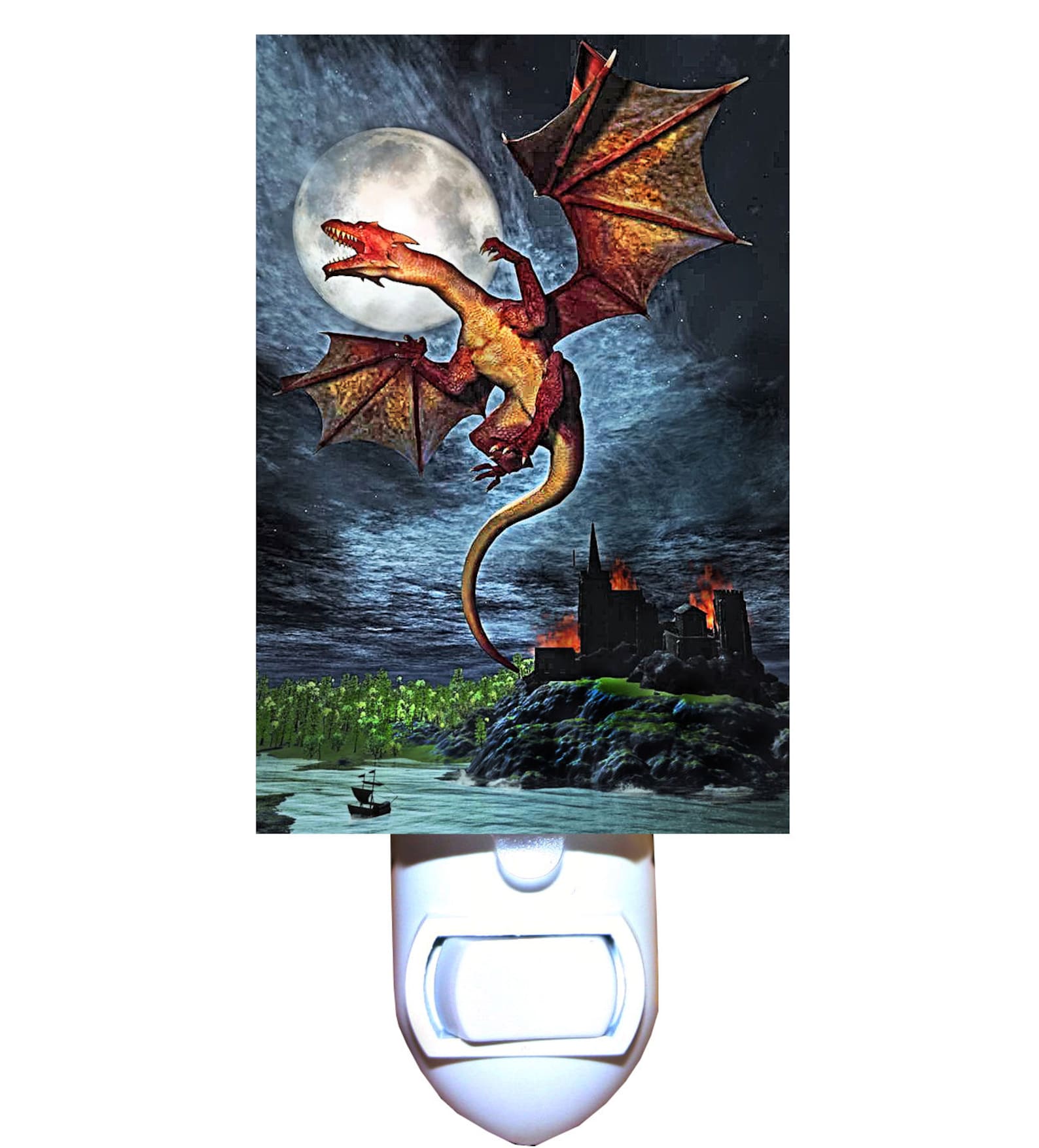 Night Dragon Decorative Night Light - Etsy