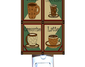 Coffee Night Light | Etsy