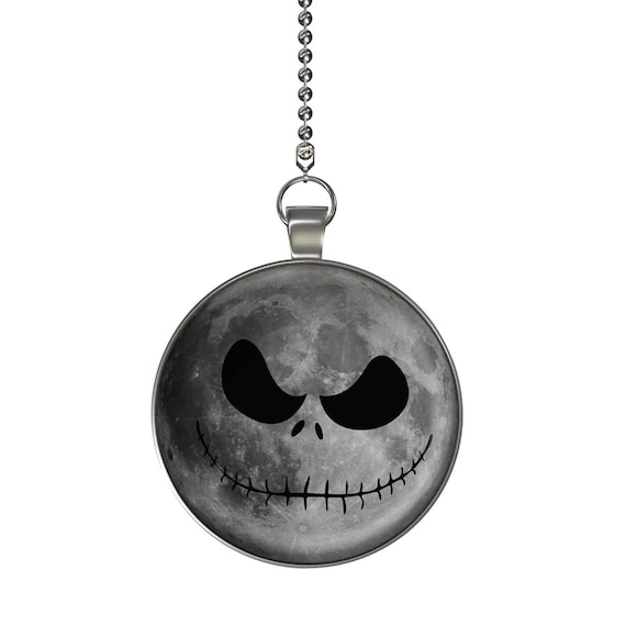 Pumpkin King Jack Moon Glow in the Dark Ceiling Fan / Light - Etsy
