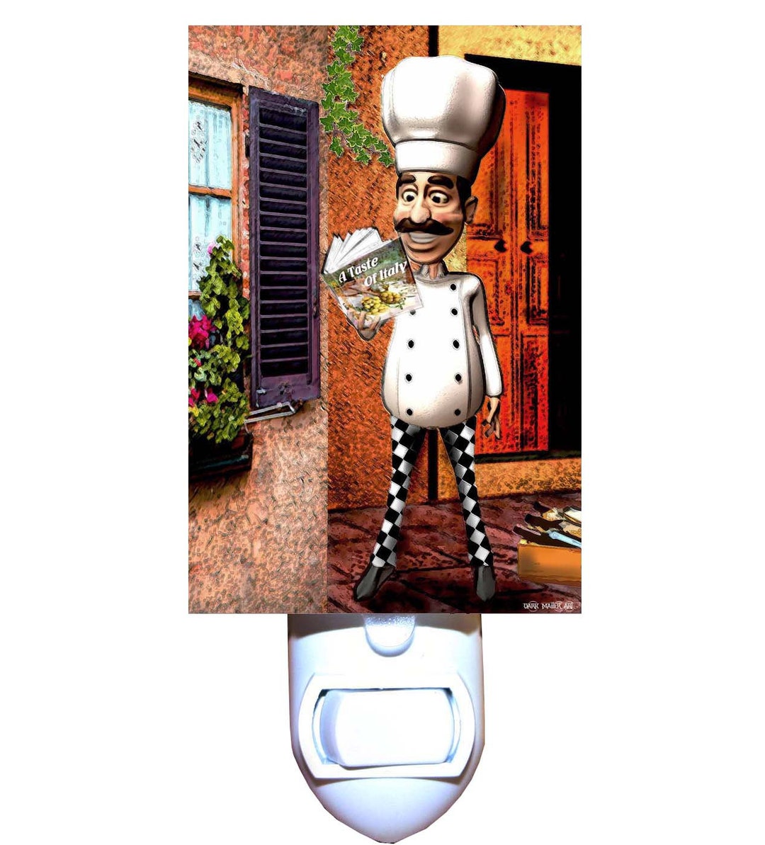 Italian Chef Decorative Night Light - Etsy