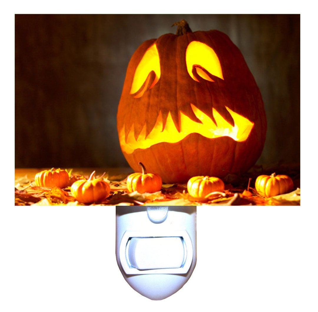 Halloween Pumpkin Carving Decorative Night Light - Etsy