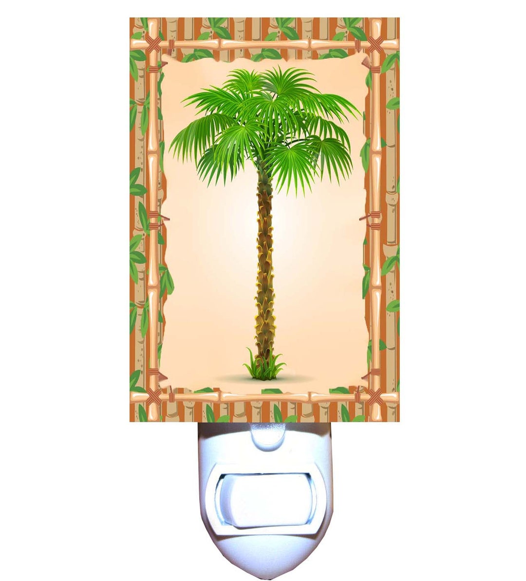 Bamboo Palm Tree Decorative Night Light - Etsy