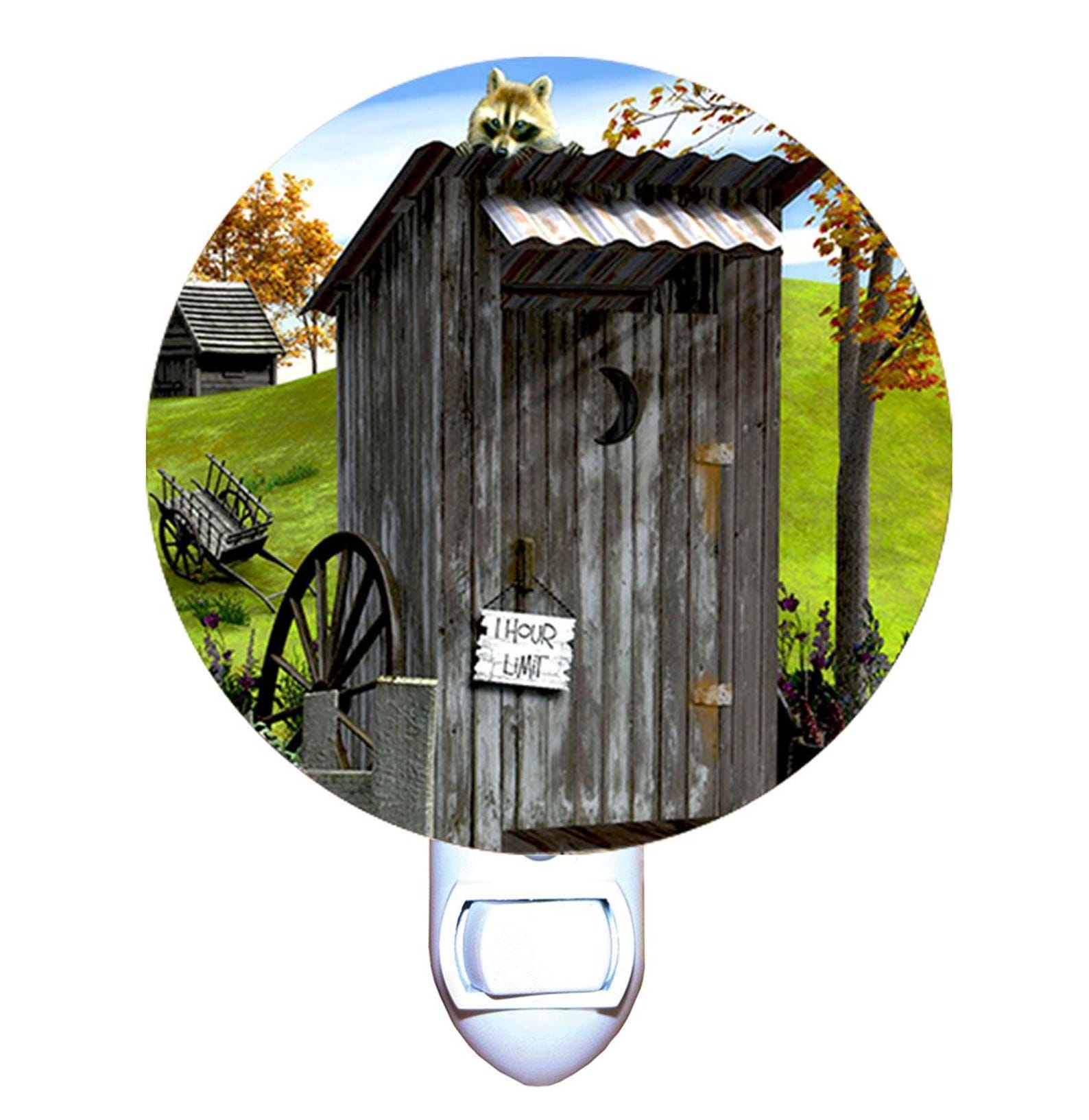 Country Outhouse Decorative Night Light / You Choose / Two Shapes ...