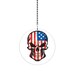 American Flag Skull Fan Pull / Light Pull - Etsy