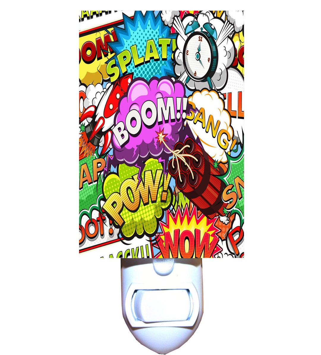 Comic Book Speech Decorative Night Light - Etsy