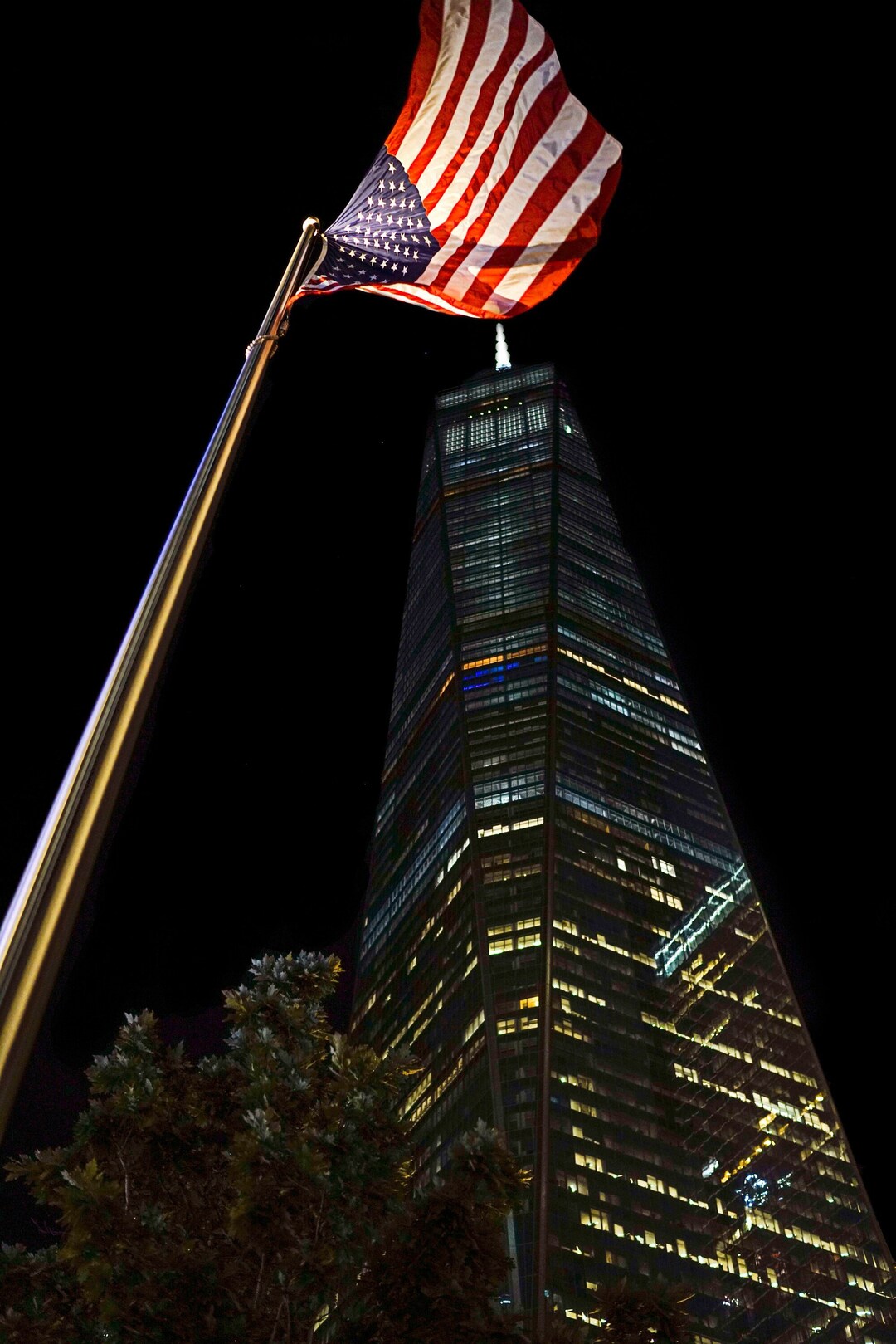 World Trade Center With USA Flag Photo Print by Paul Brake - Etsy