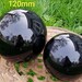 120mm Large Black Obsidian Sphere Crystal Ball Orb Scrying Divination ...