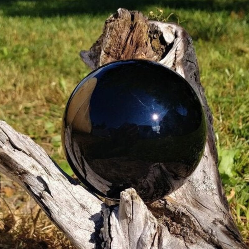 Large Crystal Ball - Etsy