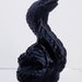 Black Obsidian Snake Serpent Spirit Totem Cobra Detailed Hand - Etsy