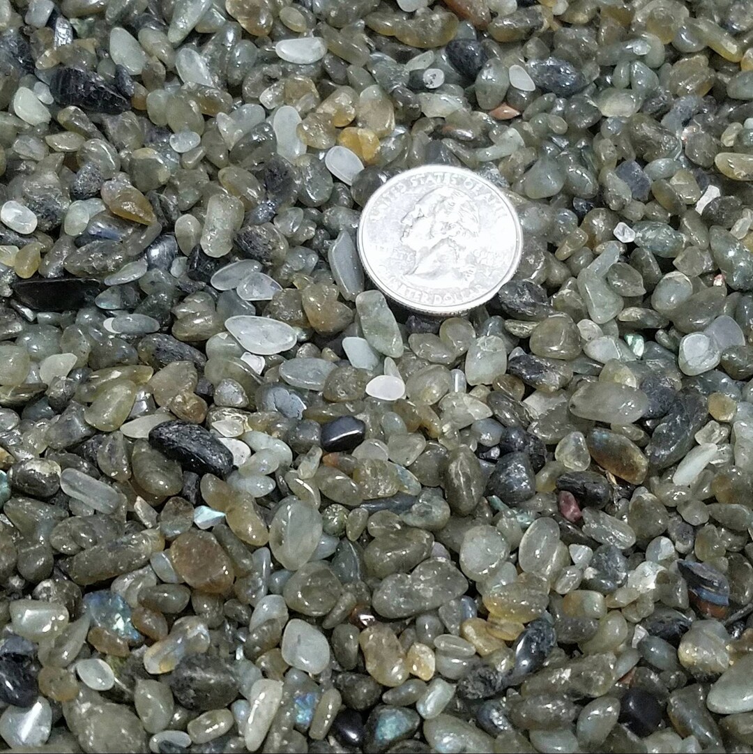 Labradorite Gemstone Chips Medium Nugget No Hole Undrilled for Bottle ...