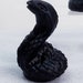 Black Obsidian Snake Serpent Spirit Totem Cobra Detailed Hand - Etsy