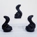 Black Obsidian Snake Serpent Spirit Totem Cobra Detailed Hand - Etsy