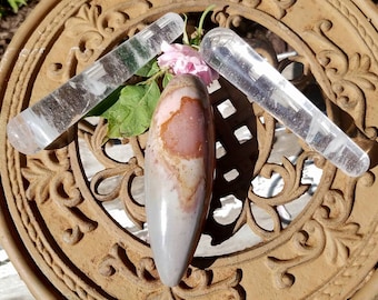 Clear Jasper Stone - Etsy