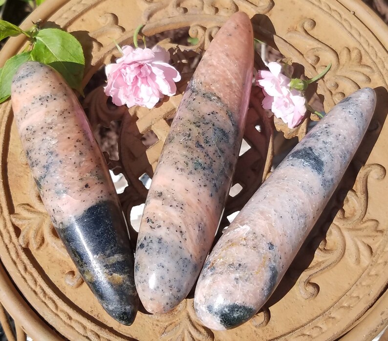 Lg Sunstone Crystal Massage Wand Sun Stone Crystal Yoni Stone | Etsy