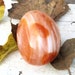 Large Carnelian Agate Palmstone Geode Natural Prosperity Reiki - Etsy