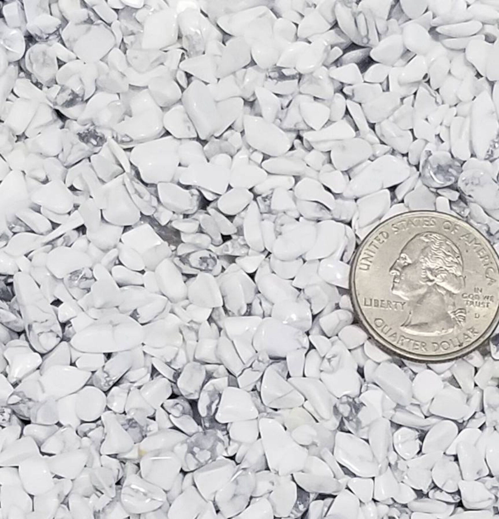 Medium Howlite Gemstone Chip Nugget No Hole Undrilled for | Etsy