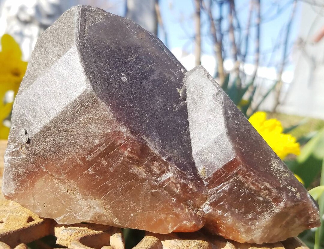 Barite Baryte Phantom Included Crystal Twin Point Natural Self Healed ...