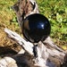 120mm Large Black Obsidian Sphere Crystal Ball Orb Scrying Divination ...