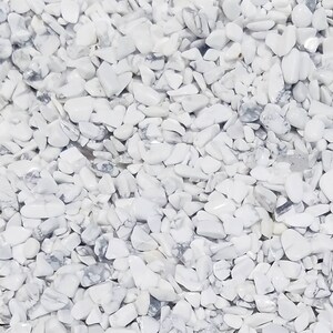 Medium Howlite Gemstone Chip Nugget No Hole Undrilled for Bottles ...