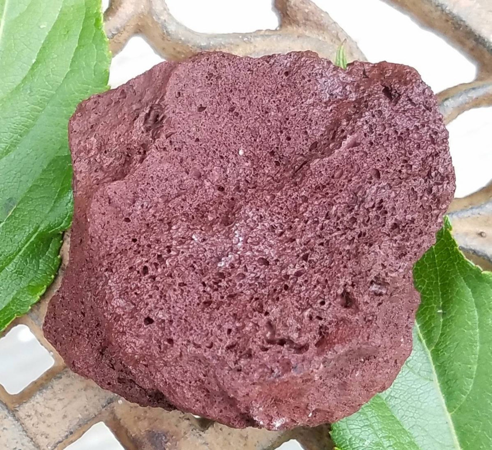 Natural Rough Lava Raw Gemstone Red Diffuser Aromatherapy - Etsy