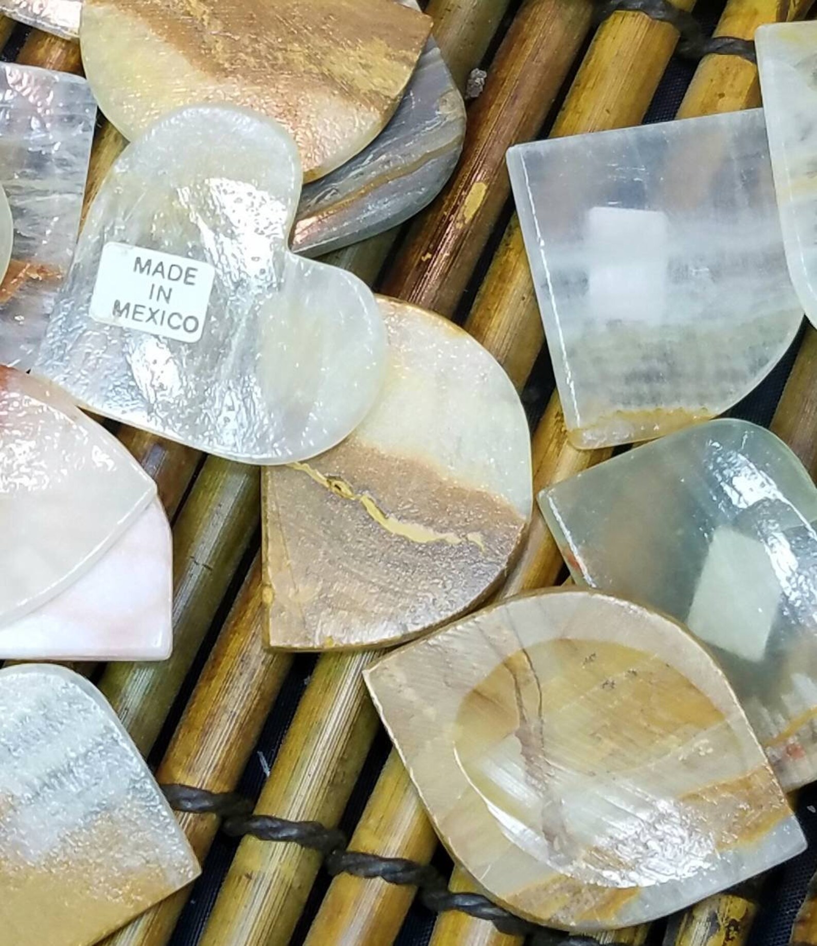 2 Worry Stone Banded Onyx Palm Stone Thumb Indentation Stone | Etsy