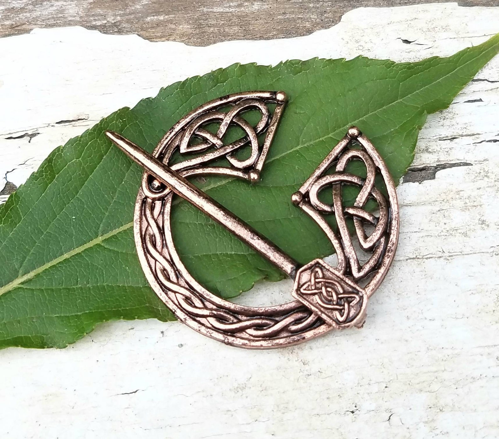 Brooch Pin Celtic Knot Pin Irish Shawl Cloak Pin Scarf Kilt - Etsy