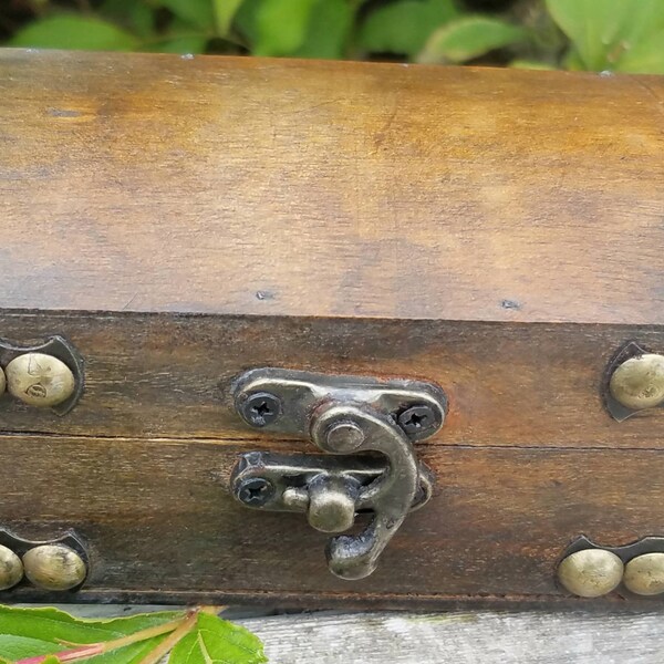 Wooden Treasure Chest - Etsy