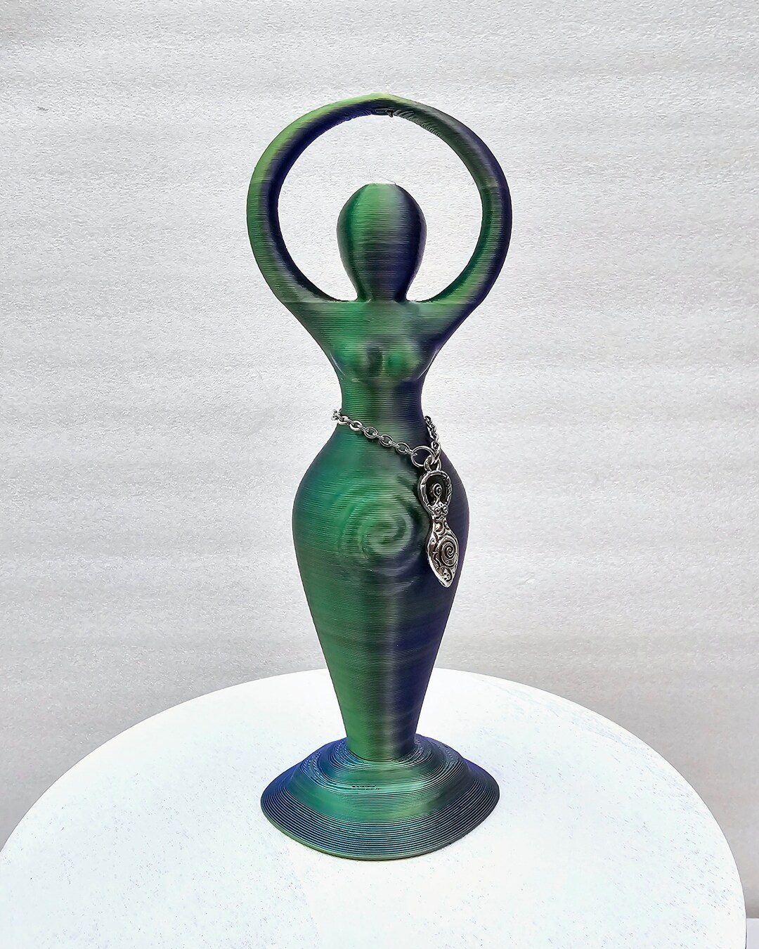 Goddess 3D Printed Custom Designed Gaia Statue Figurine Decorated ...