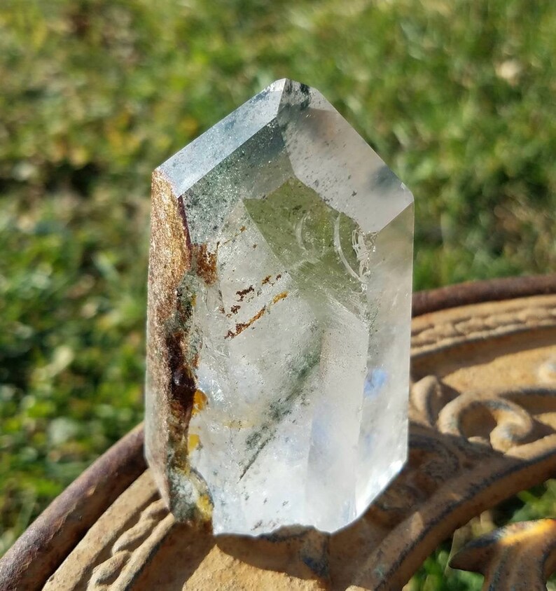 Lovely Scenic Green Quartz Shamanic Dream Stone Lodolite - Etsy