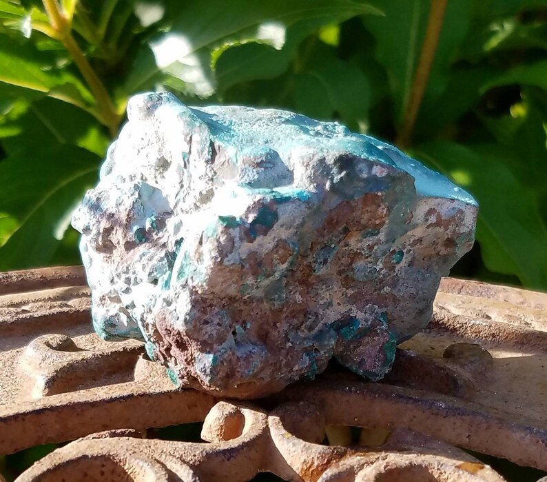 Congo Cornetite With Chrysocolla Mineral Raw Gemstone Speciman | Etsy